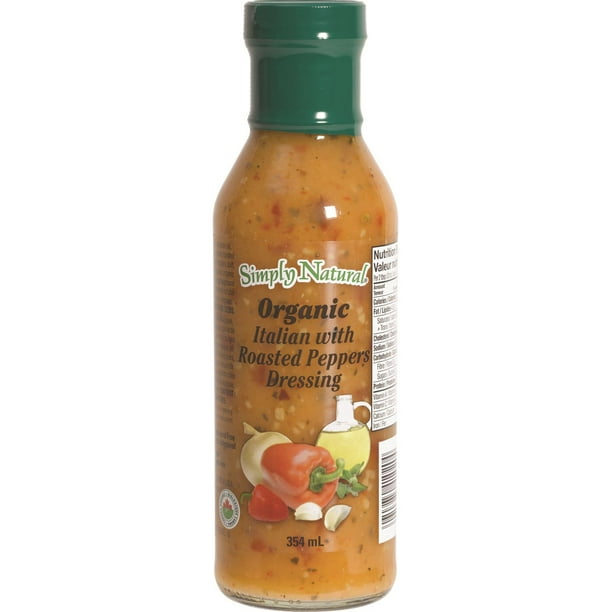 Simply Natural Organic Italian with Roasted Peppers Dressing - Walmart.ca