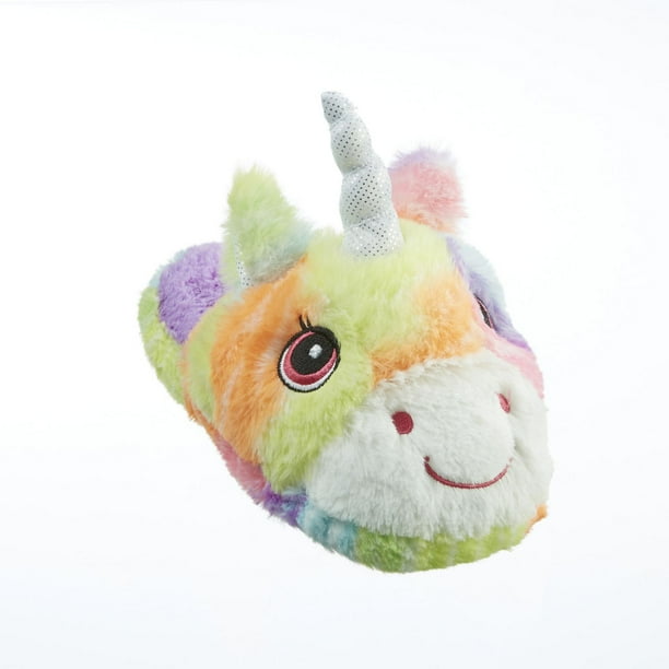 George Girls' Plush Unicorn Slippers - Walmart.ca