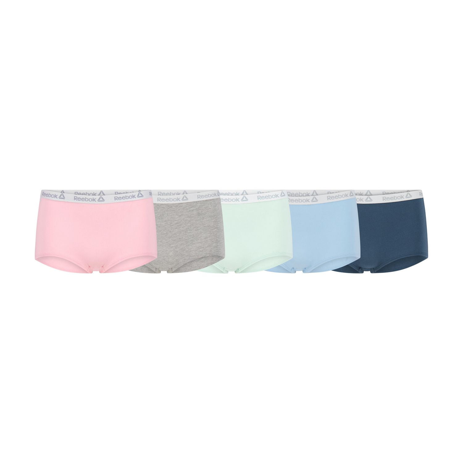 Click here for Reebok Girls 5 Pack Cotton Stretch Boyshort M prices