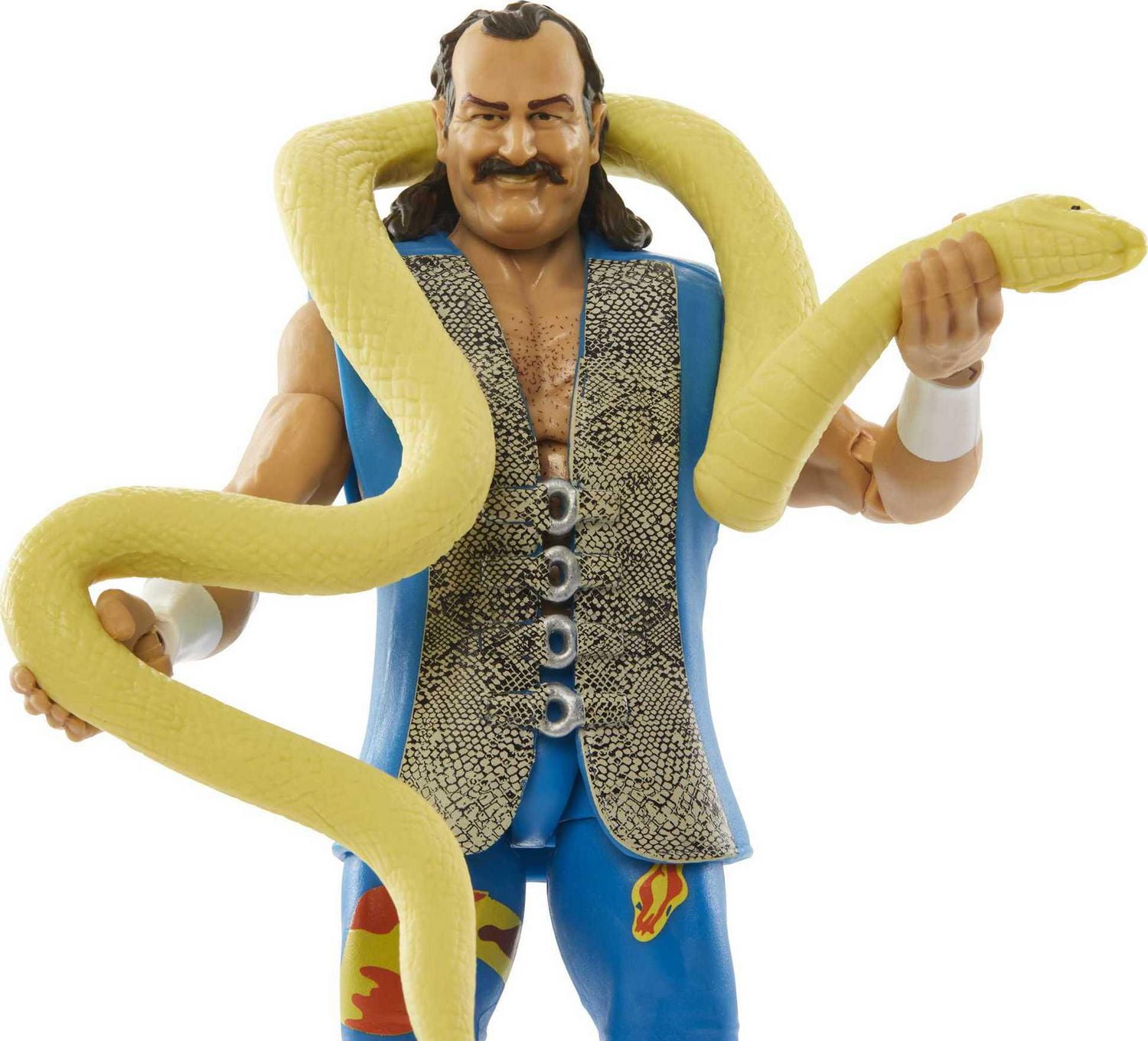 WWE Greatest Hits Elite Collection Jake The Snake Roberts Action Figure Walmart