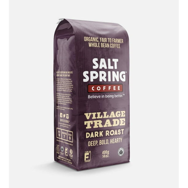 Salt Spring Coffee Organic Dark Roast Coffee - Walmart.ca