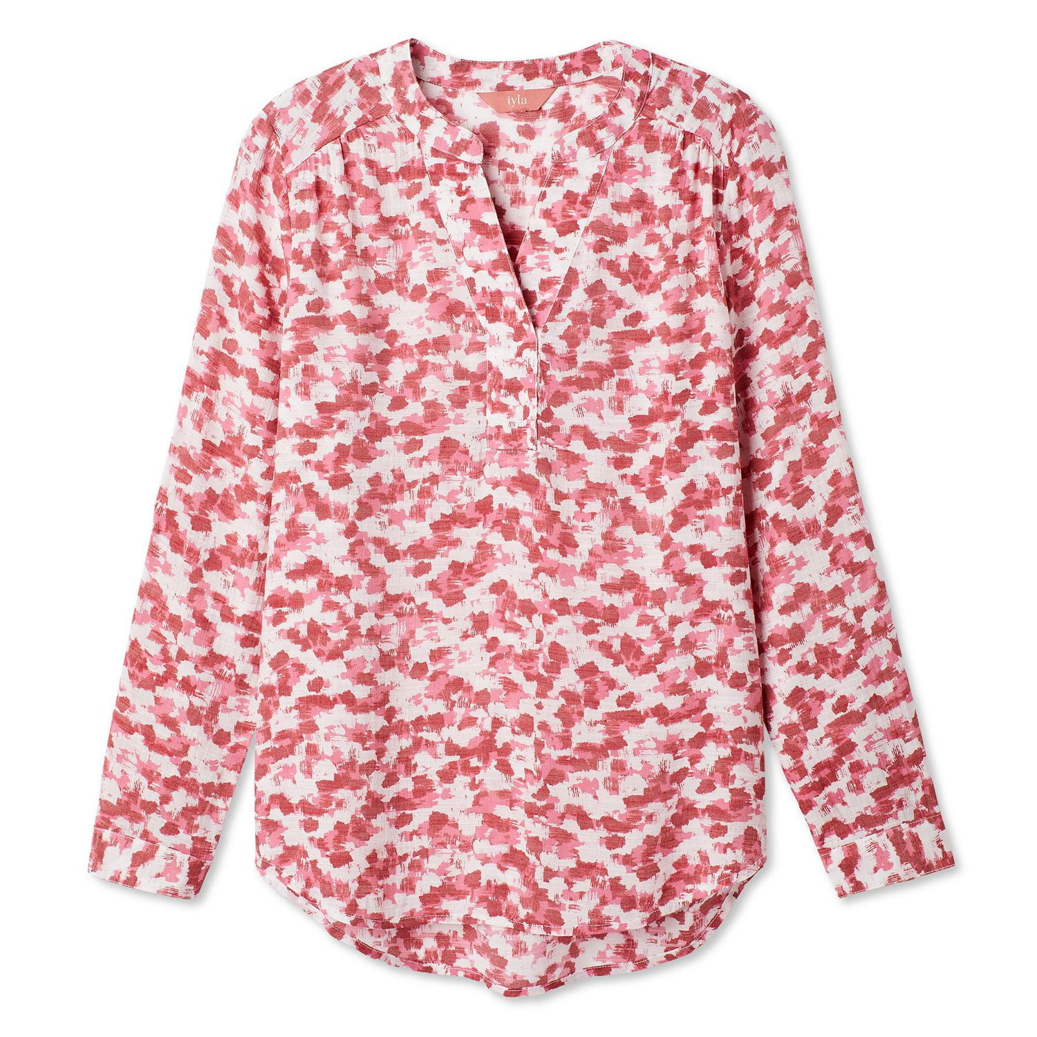 Click here for Iyla Womens Long-Sleeve Printed Top Xxl prices