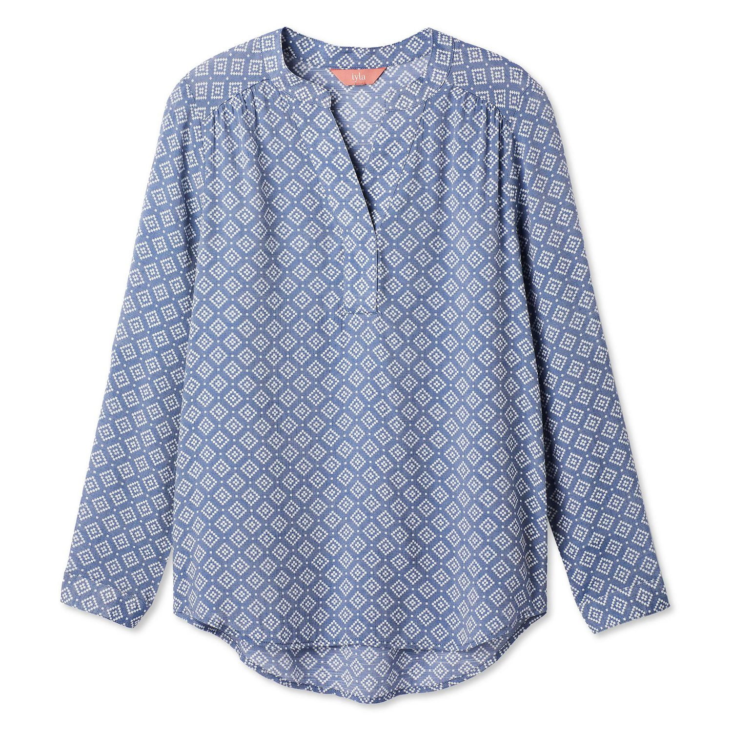 Click here for Iyla Womens Long-Sleeve Printed Top Xl prices