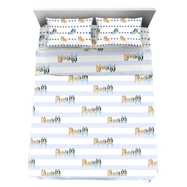 Bluey In the Dream 4-Piece Full Sheet Set, - Walmart.ca