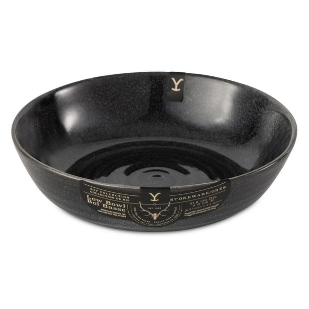 Yellowstone Stoneware Low Bowl, Rip Collection - Walmart.ca