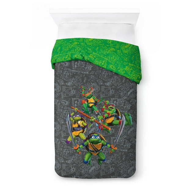 Nickelodeon Teenage Mutant Ninja Turtles Kids' Twin/Full Reversible ...