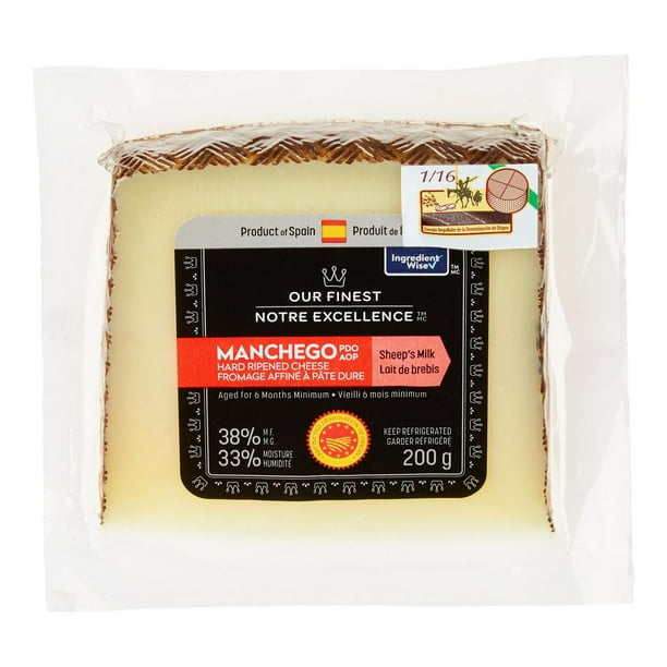 Our Finest Manchego Hard Ripened Cheese - Walmart.ca