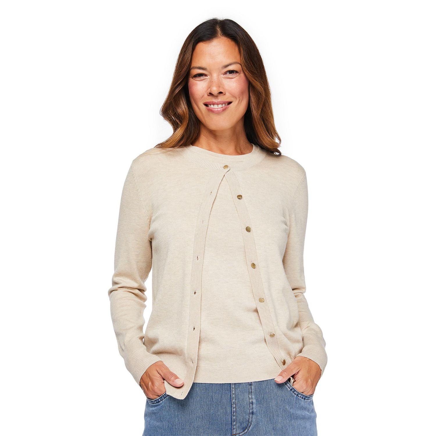 Click here for Iyla Womens Long-Sleeve Cardigan L prices