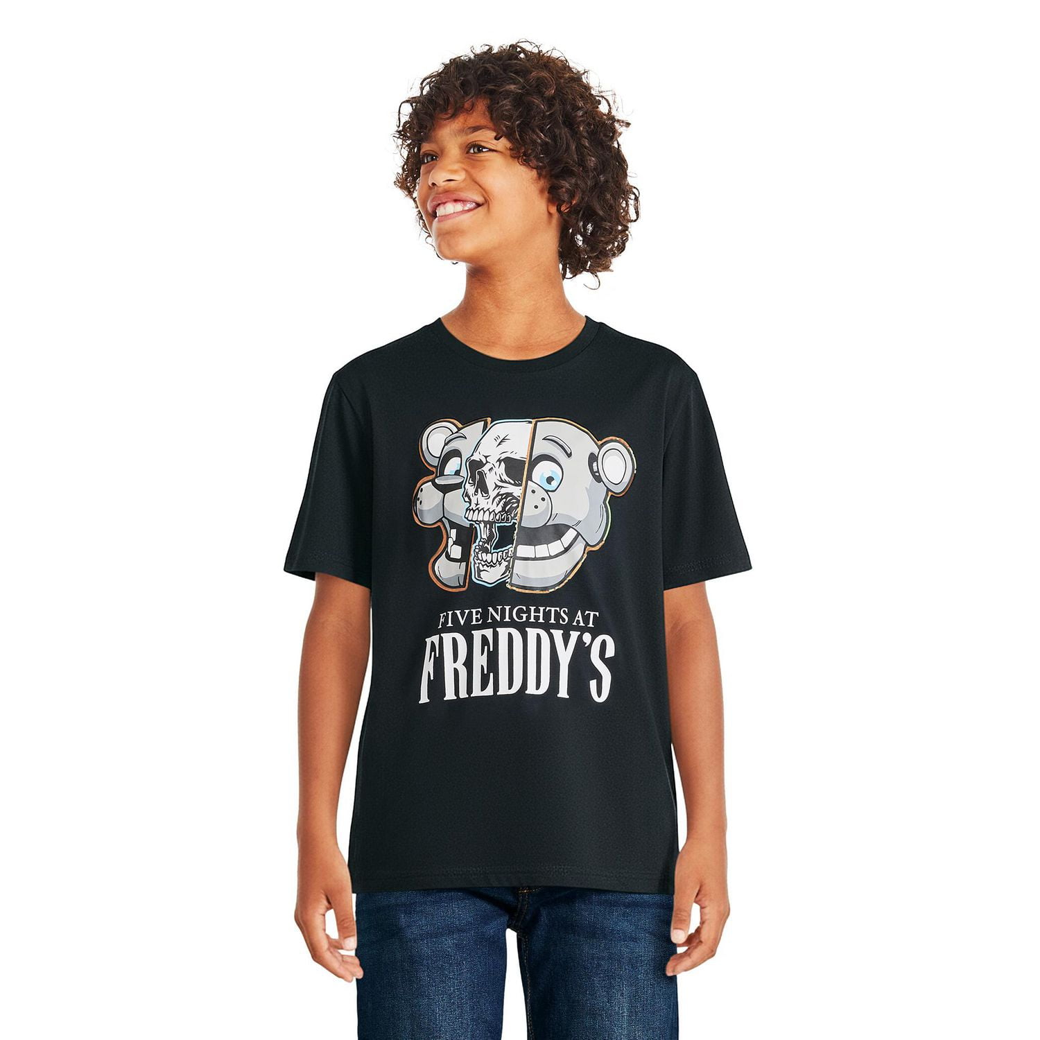 Click here for Five Nights At Freddys Boys Graphic T-Shirt M prices