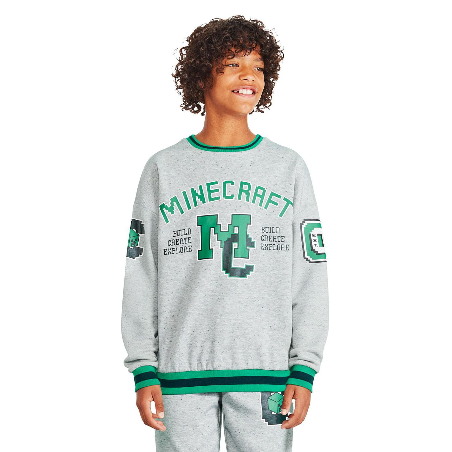Click here for Minecraft Boys Graphic Sweatshirt Xl prices