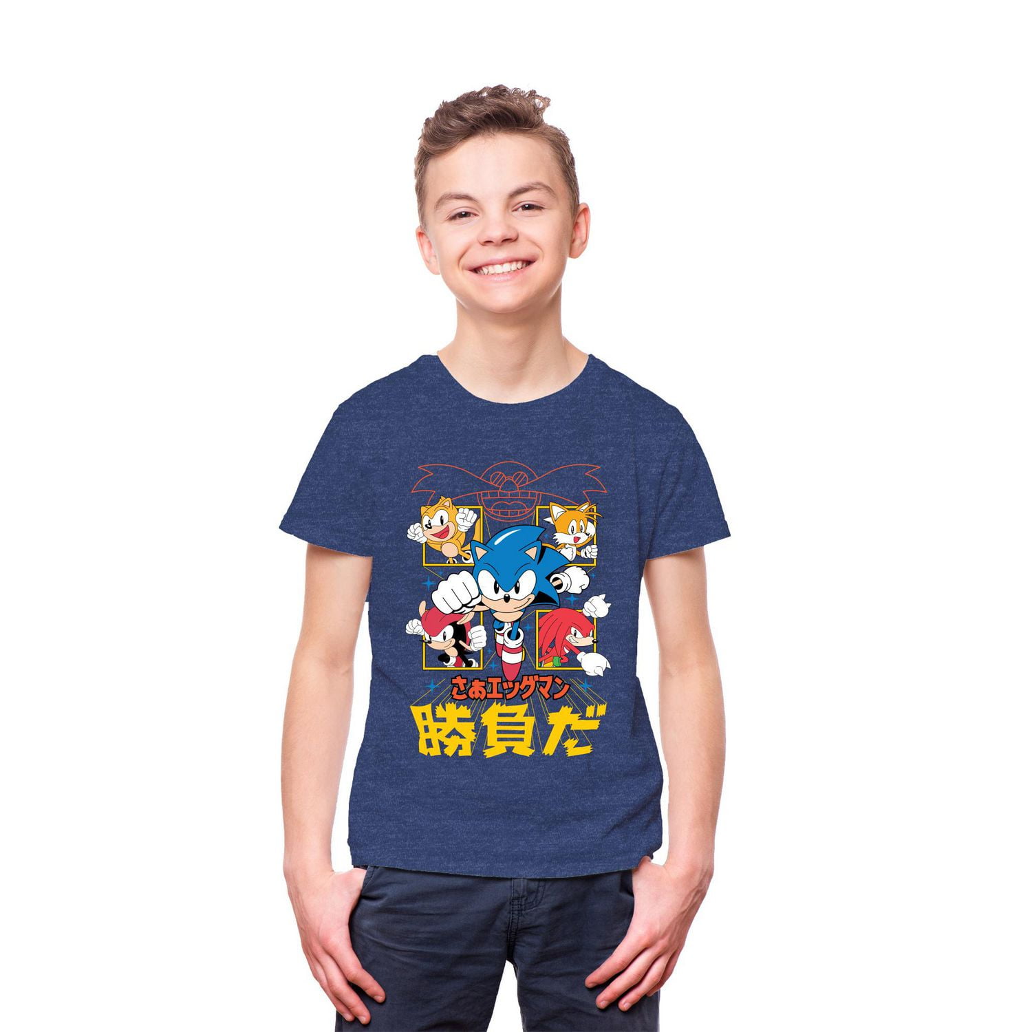 Click here for Sonic The Hedgehog Its A Match Short Sleeve T-Shir... prices