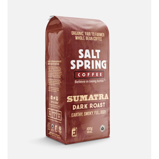 Salt Spring Coffee Organic Dark Roast Coffee - Walmart.ca