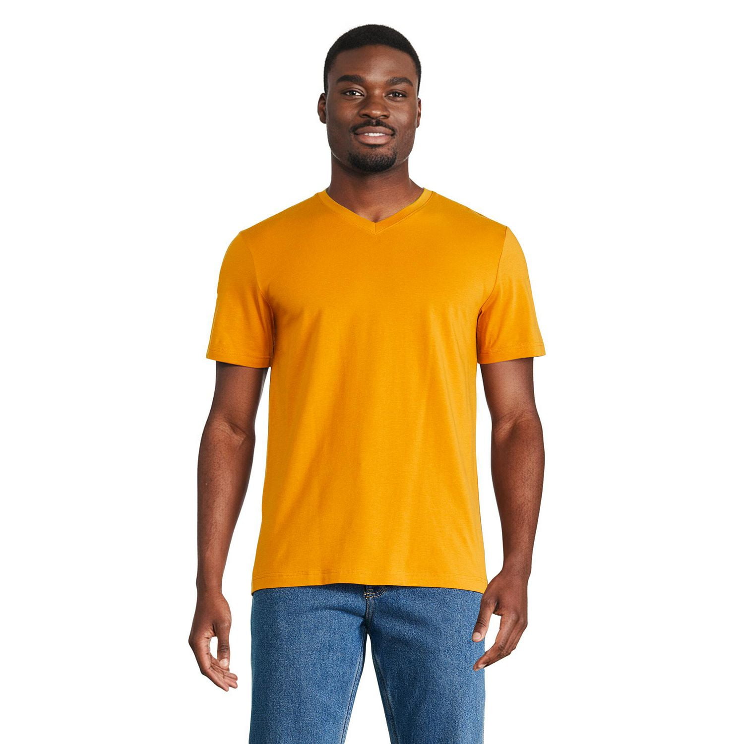 Click here for George Mens Stretch V-Neck T-Shirt L prices