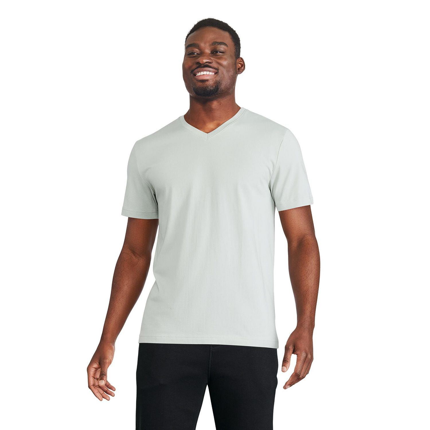 Click here for George Mens Stretch V-Neck T-Shirt Xl prices