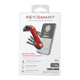 KeySmart Pro Compact Key Holder with Tile Smart Location - Red - Walmart.ca