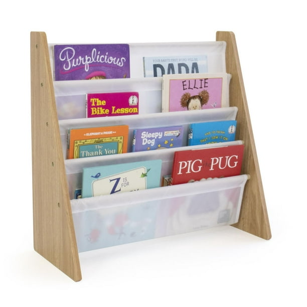 Humble Crew Tot Tutors Kids Bookshelf 4 Tier Book Organizer - Walmart.ca