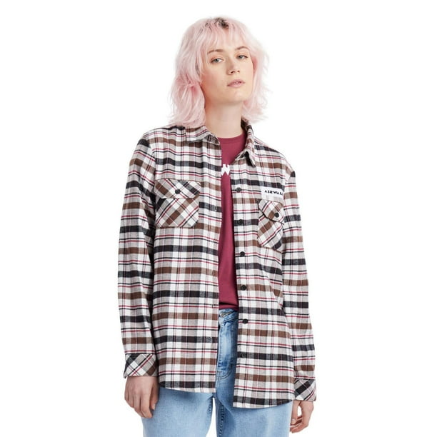 AIRWALK WOMENS LONG SLEEVE FLANNEL - Walmart.ca