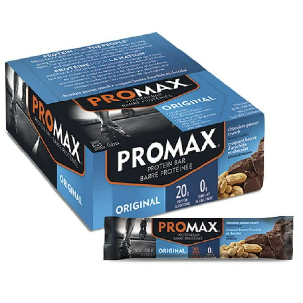 Promax® Original Protein Bars - Chocolate Peanut Crunch - Walmart.ca