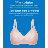 Bestform 97086248 Striped Wireless Cotton Bra with Lightly-Lined Cups ...