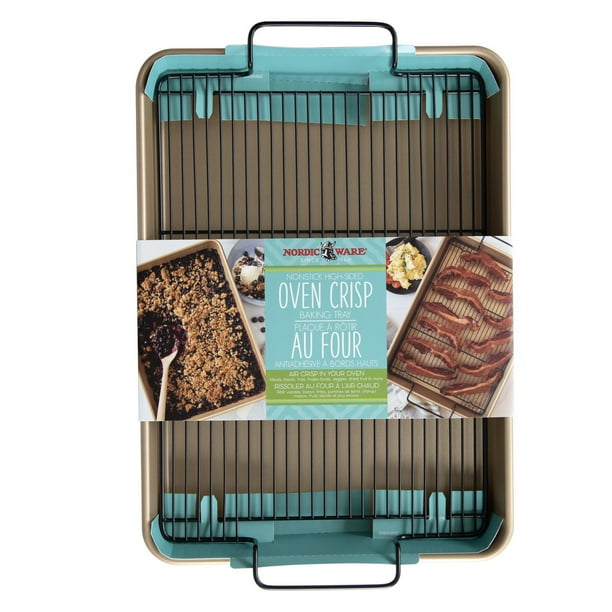 Nordic Ware Non Stick Oven Roasting and Crisping Pan, Nordic Ware Oven ...