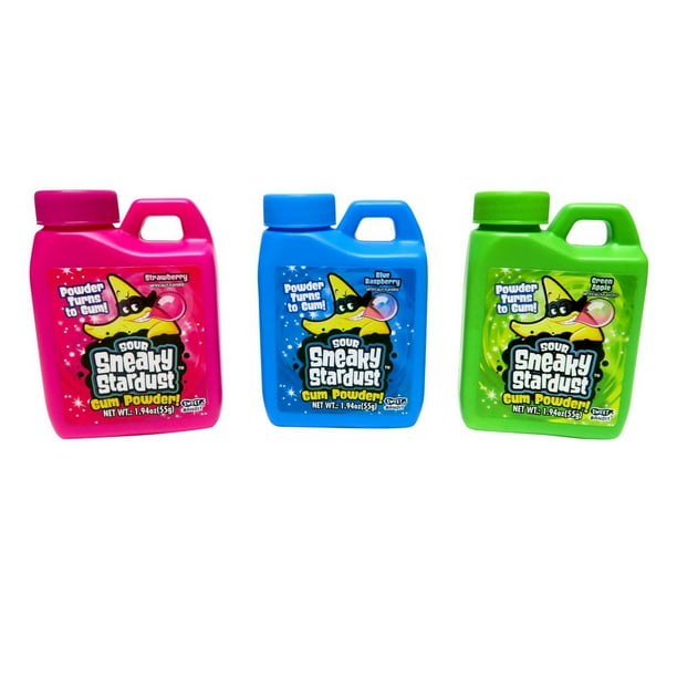 Sour Sneaky Stardust-Chug & Chew, 55g Powder to Gum - Sour - Walmart.ca