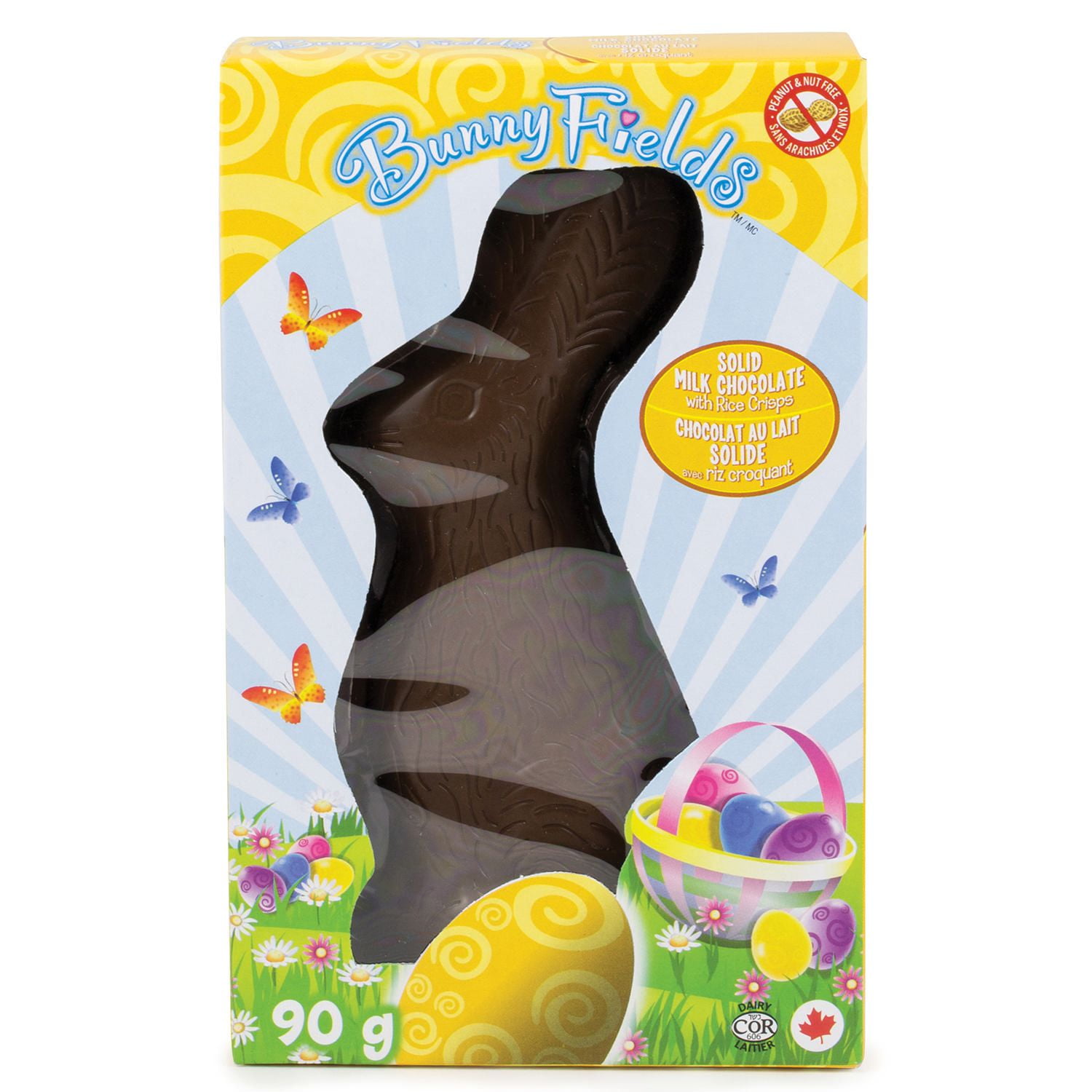 Solid Milk Chocolate Bunny with Rice Crisps | Walmart Canada