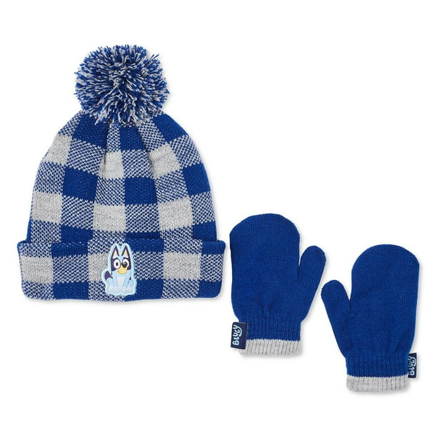 Bluey Toddler Boys' Beanie 2-Piece Set, One Size - Walmart.ca