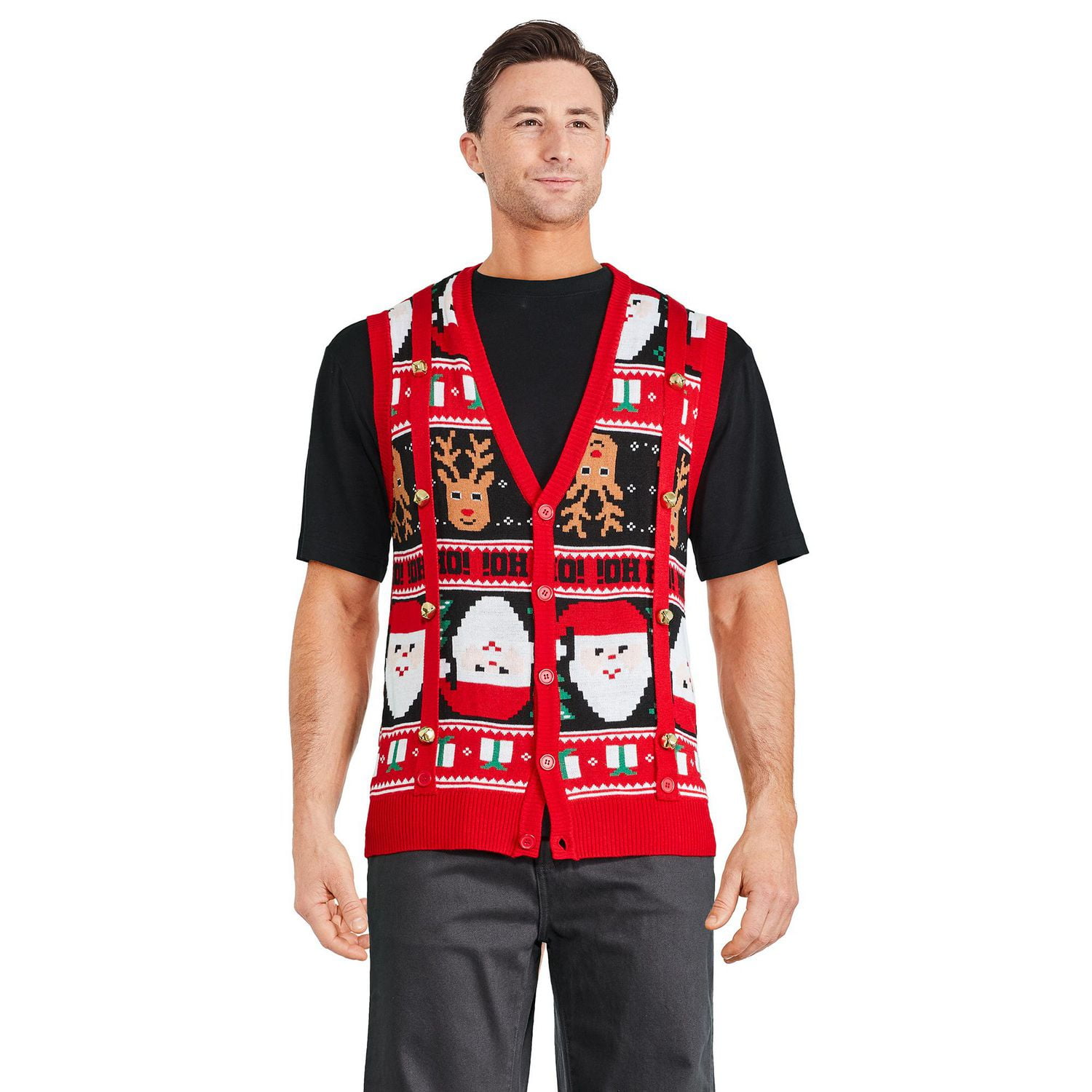George Men's Christmas Sweater Vest - Walmart.ca