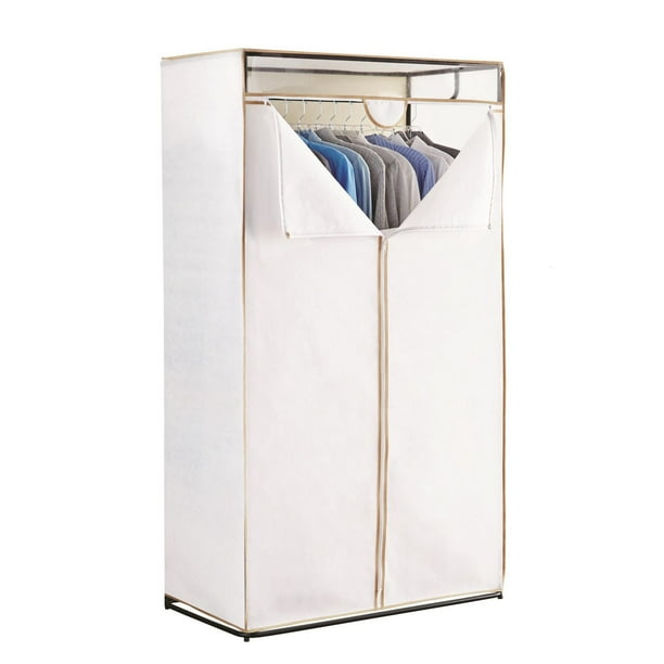 Mainstays All Metal 36 Inch Clothes Closet,Single Tier Zippered Steel ...