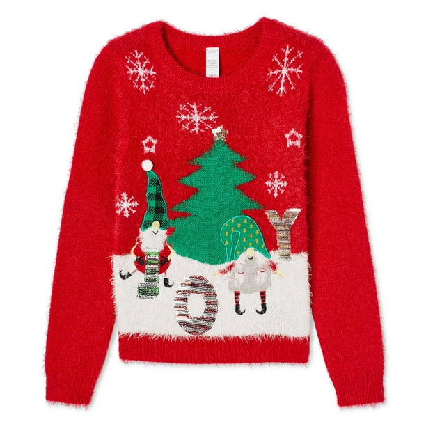 George Girls' Christmas Sweater - Walmart.ca