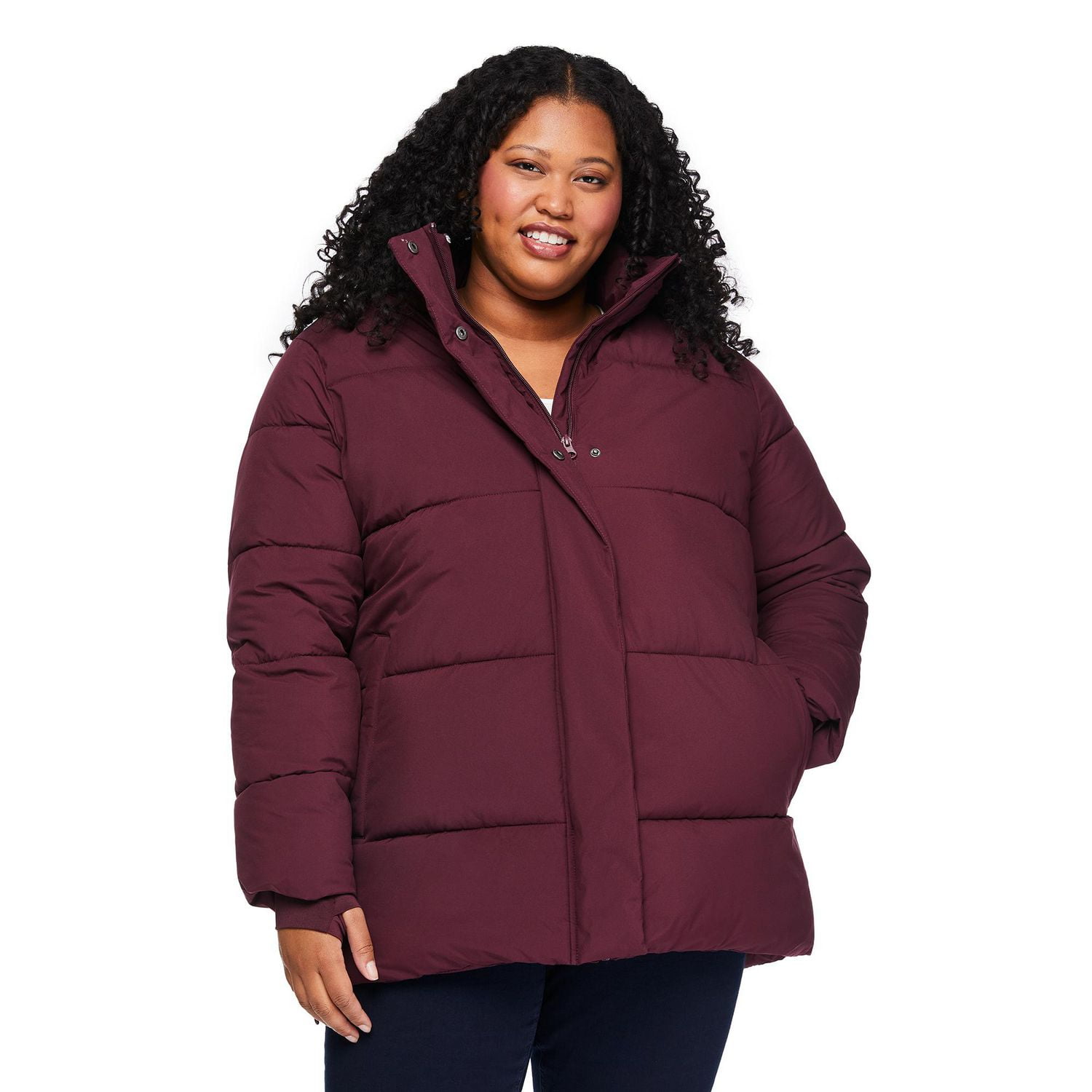 George Women's Plus Puffer Jacket - Walmart.ca