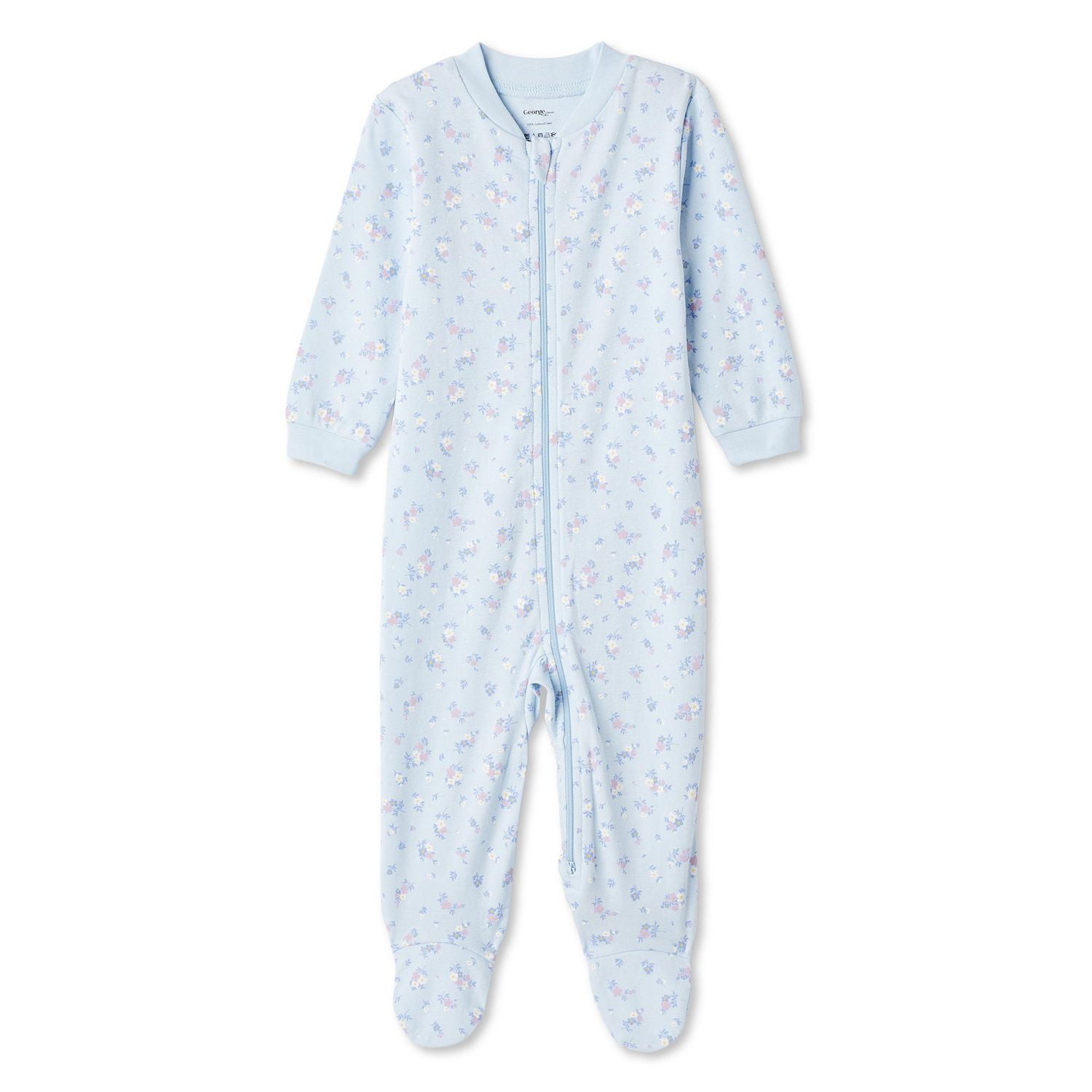 Click here for George Baby Girls Printed Sleeper 3-6 Months prices