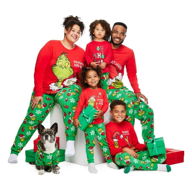 The Grinch Family Pajamas, Sizes for the family - Walmart.ca