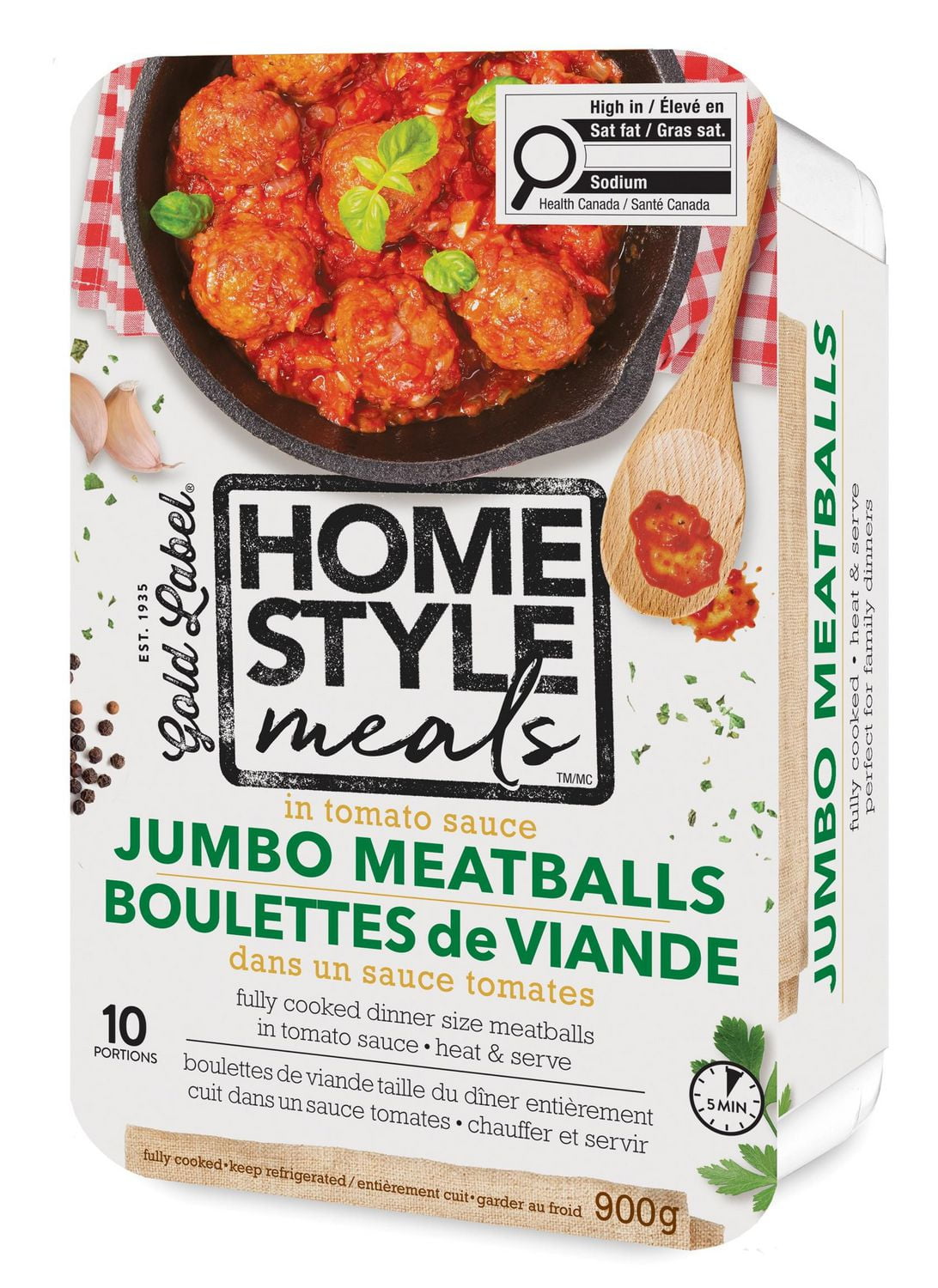 Click here for Gold Label Homestyle Jumbo Meatballs In Tomato Sau... prices