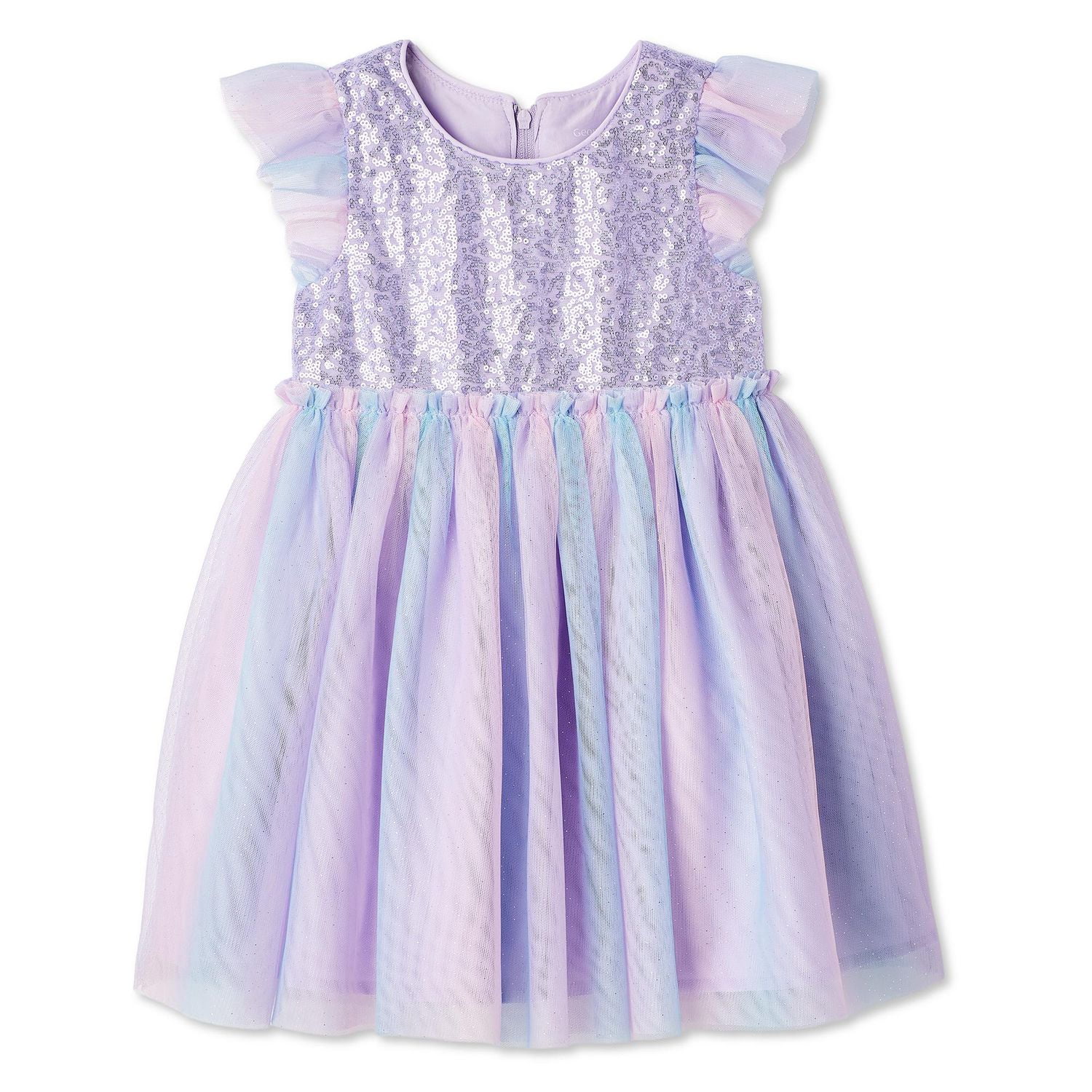 Click here for George Toddler Girls Sequin Mesh Dress 4t prices