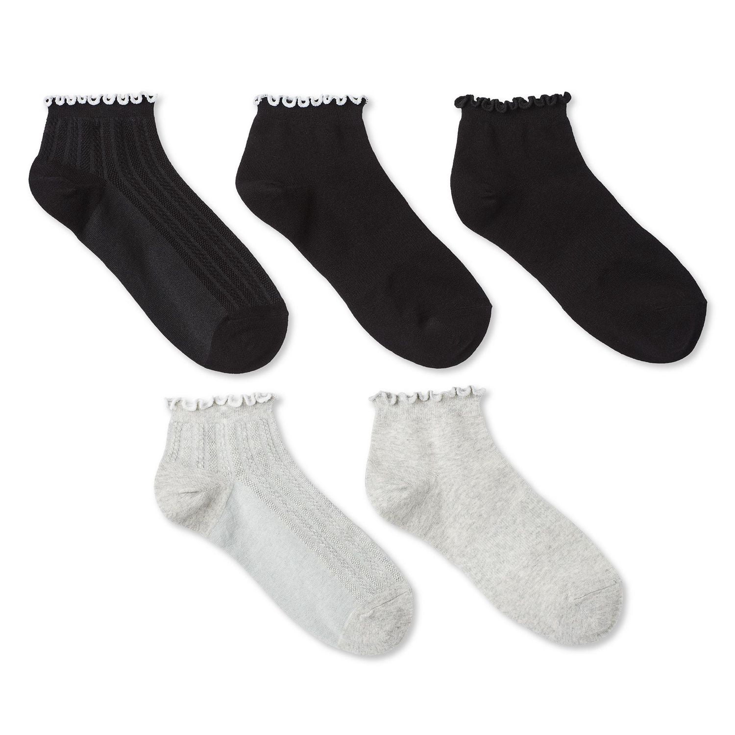Click here for George Womens Anklet Socks 5-Pack 4-10 prices