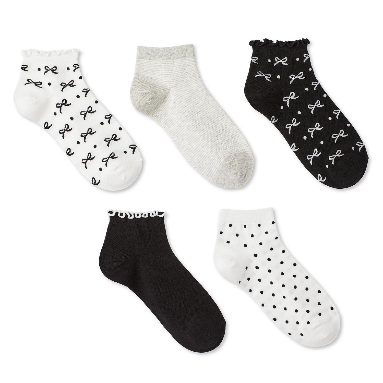 Click here for George Womens Anklet Socks 5-Pack 4-10 prices