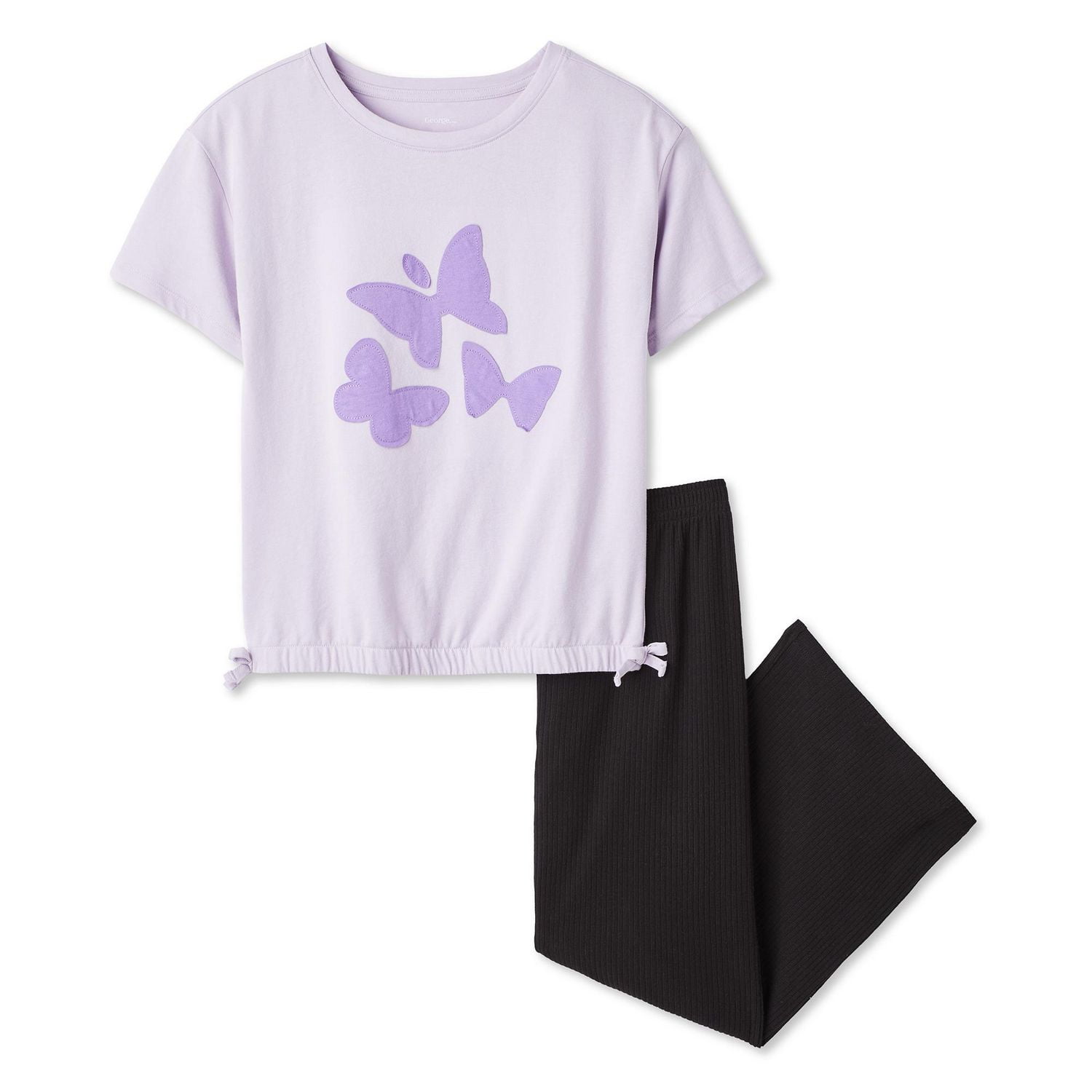 Click here for George Girls Two Piece Wide Leg Pant Set L prices