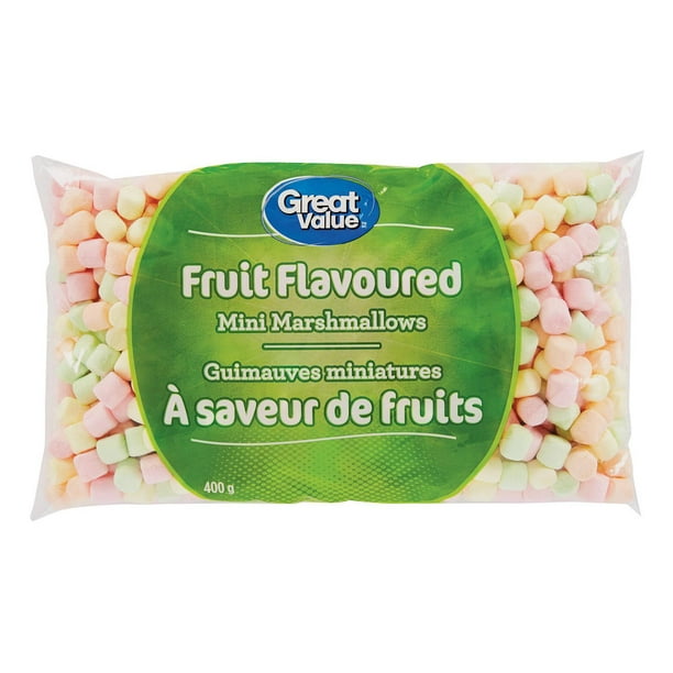 Great Value Fruit Flavoured Mini Marshmallows - Walmart.ca