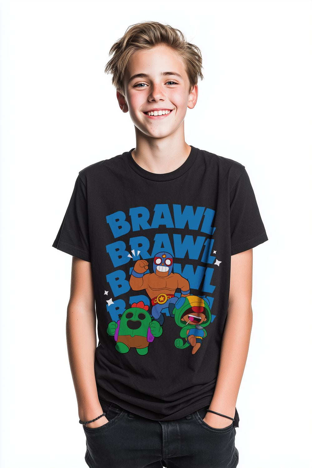 Click here for Bioworld Brawl Stars Kids Graphic T-Shirt - Short... prices