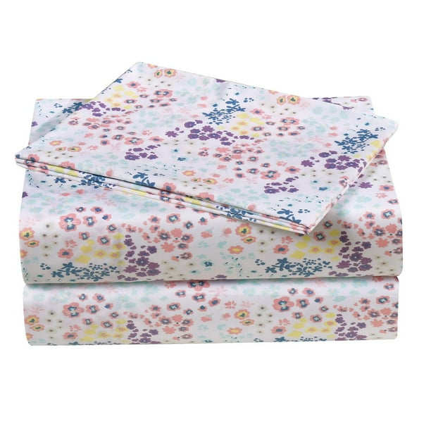 Mainstays Kids Printed Easy Wash Soft-Microfiber Sheet Set, Available ...