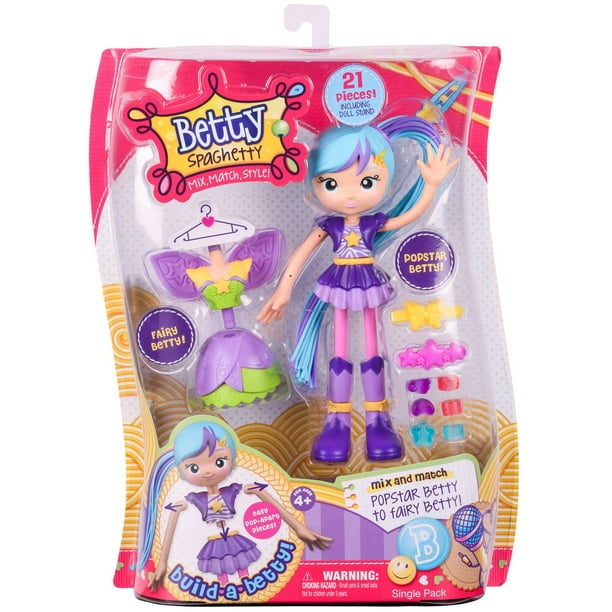 Betty Spaghetty 21-Pieces Pop Star Betty Toy - Walmart.ca