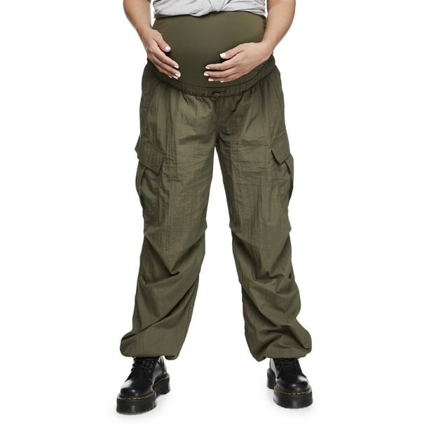 Paisley Sky Maternity OTB Parachute Cargo Pant - Walmart.ca