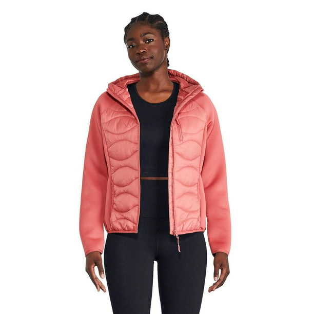 Athletic Works Women's Quilted Hybrid Jacket - Walmart.ca