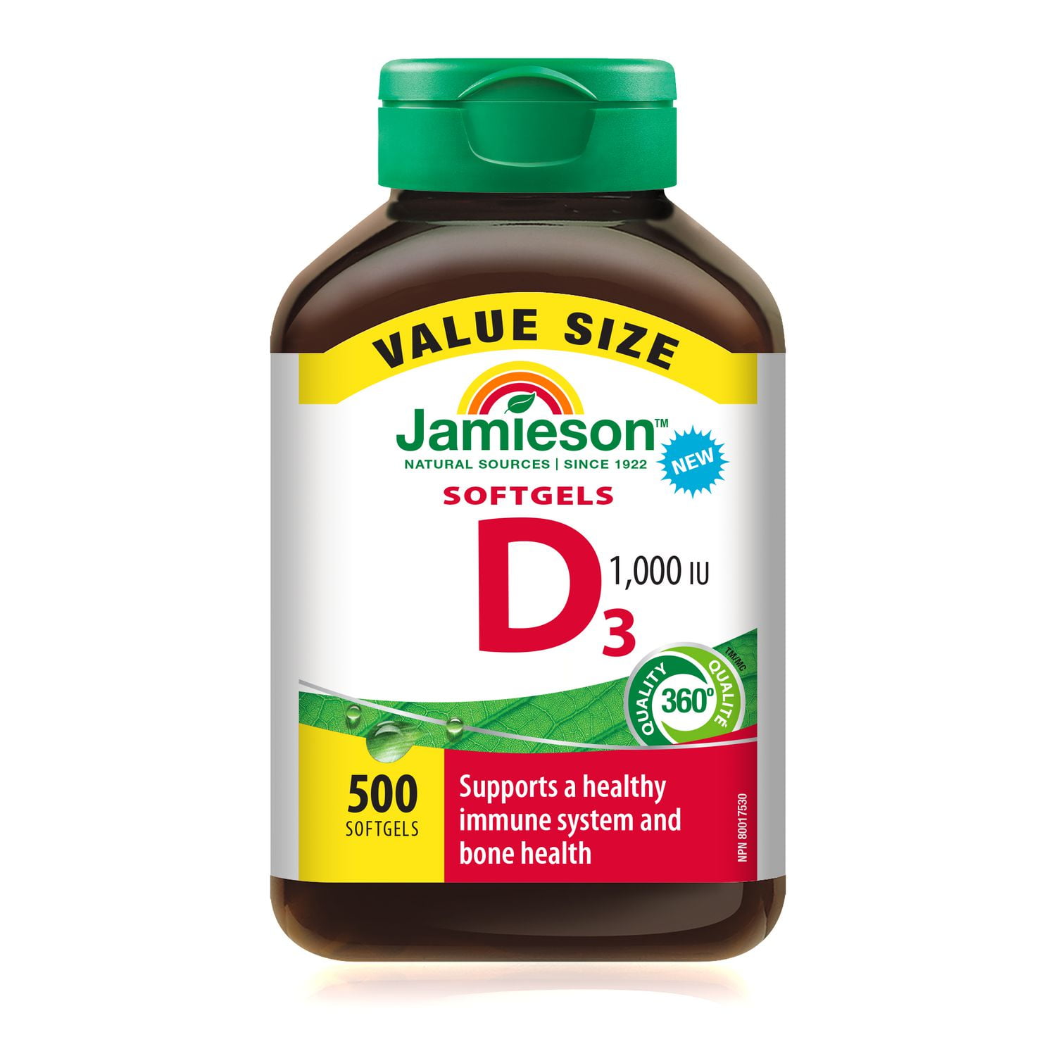 Click here for Jamieson Laboratories Jamieson Vitamin D3 Softgels... prices