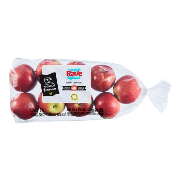 Rave Apples, Your Fresh Market, 1.36 kg (3 lb) - Walmart.ca