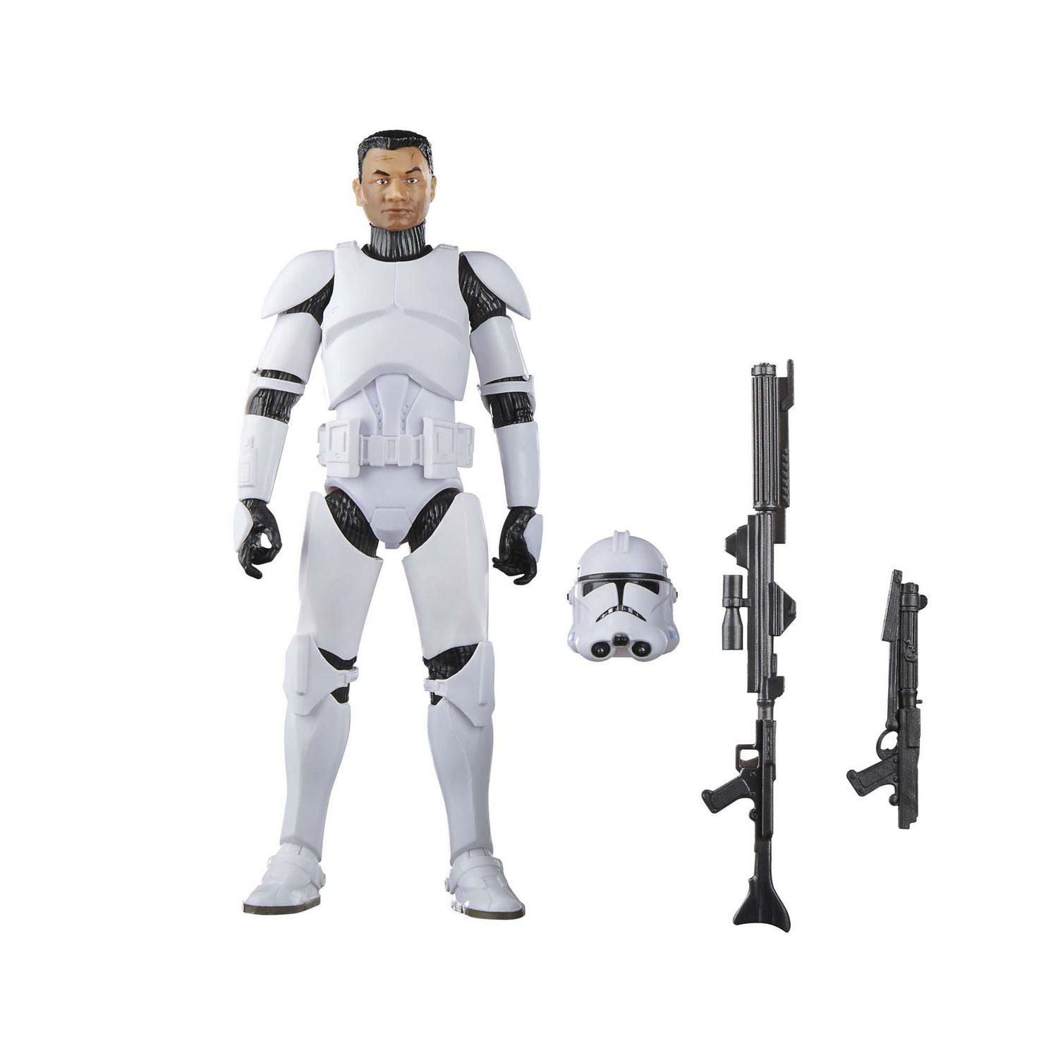 Star Wars The Clone Wars The Black Series Phase II Clone Trooper Action Figure Walmart