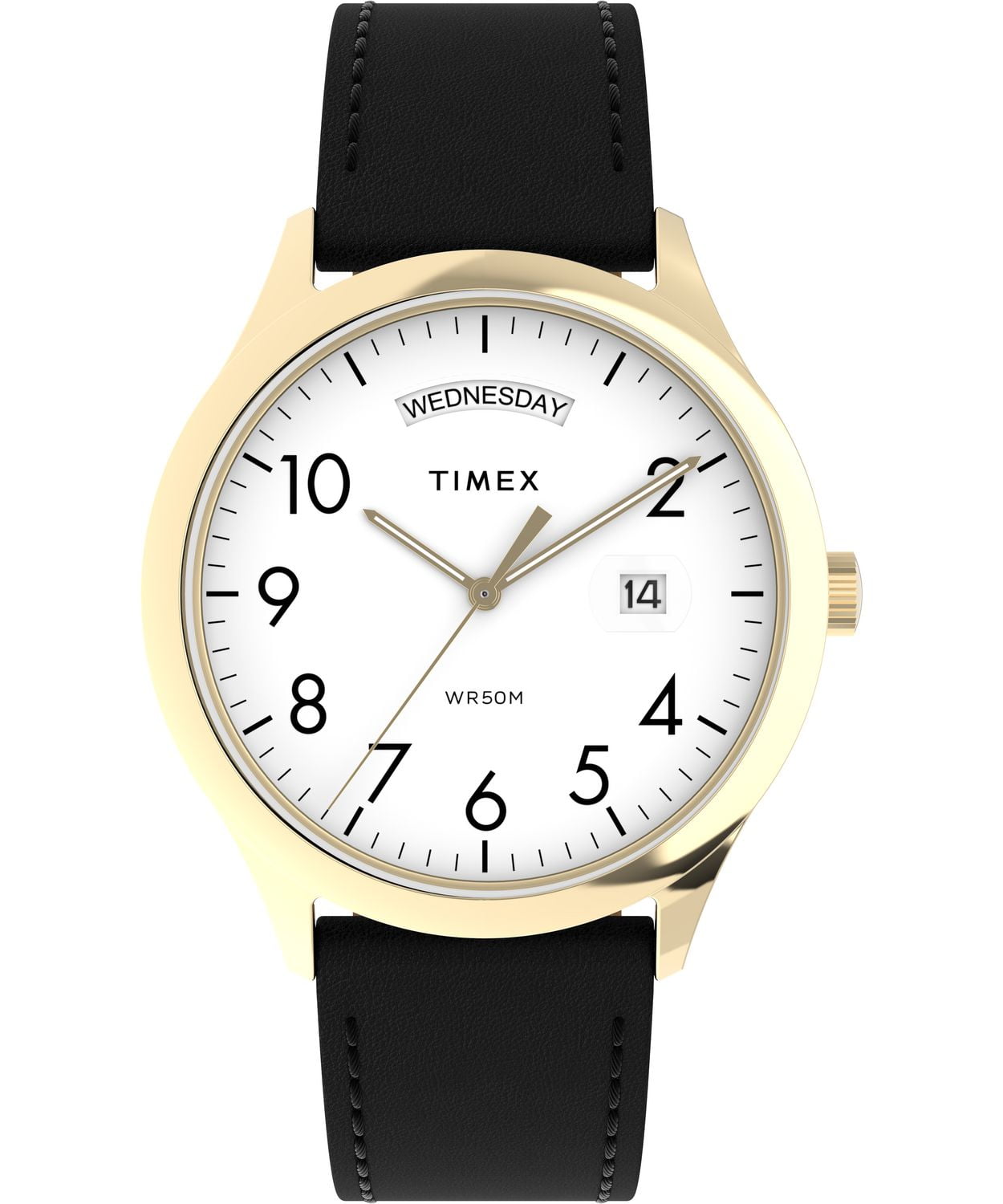 Click here for Timex Modern Easy Reader 40mm Leather Strap Watch... prices