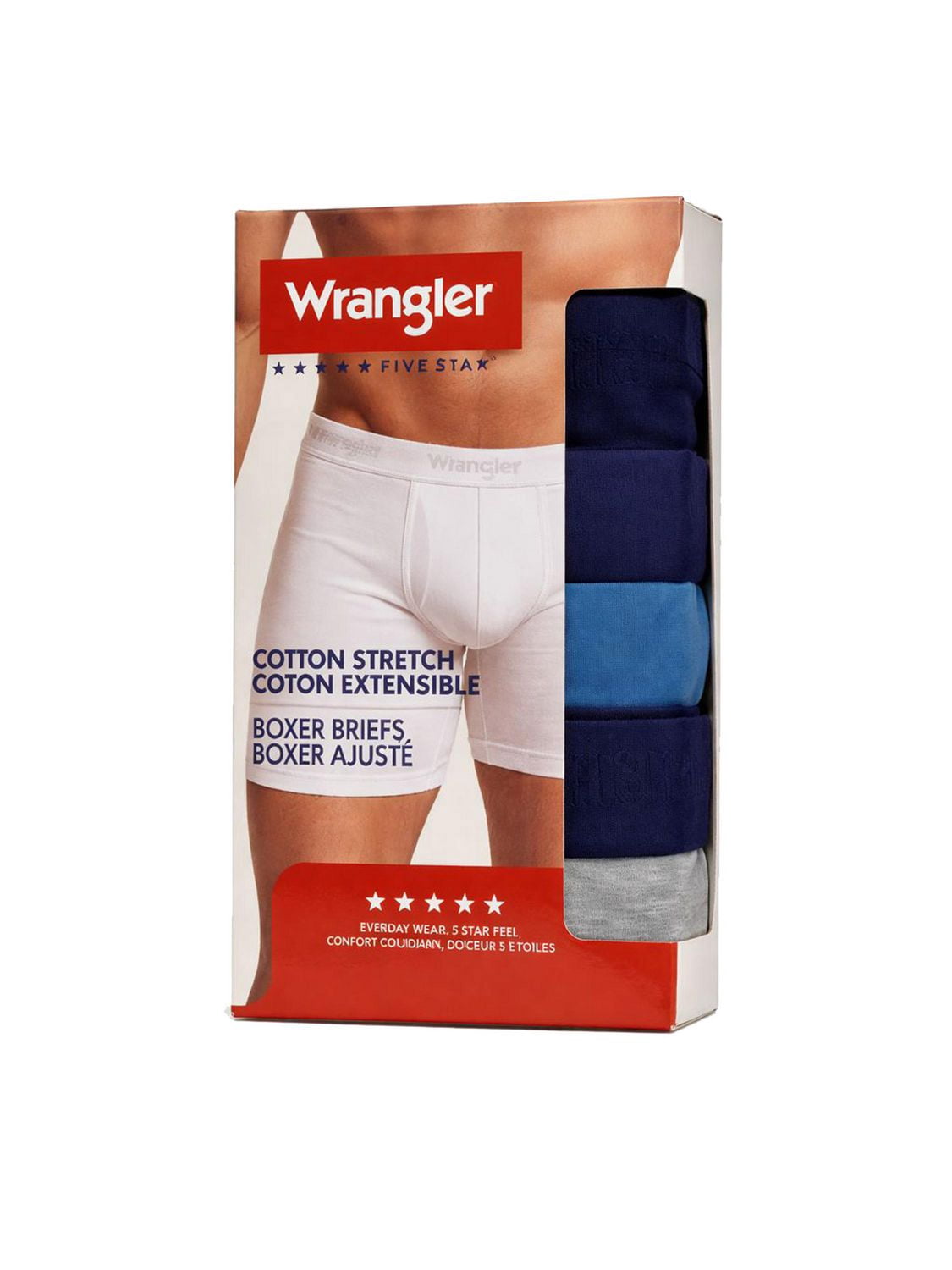 Click here for Wrangler Mens Cotton Stretch Boxer Brief Set Xl prices