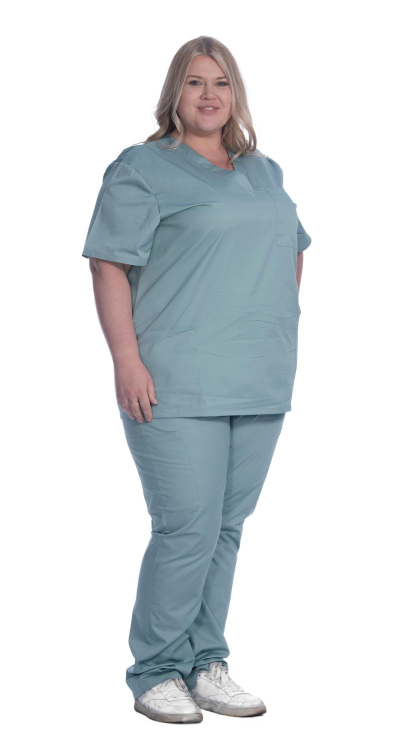 Click here for Greentown Canada Scrubs Unisex Scrub Top (Classix... prices
